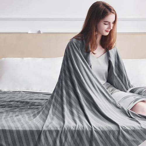 Guohaoi Cooling Blanket (90"x90"Queen Size) for Hot Sleepers and Night Sweats,100% Oeko-Tex Certified,Arc-Chill Q-Max >0.5 Cool Fiber,Ultra Cold Breathable,Comfortable,All-Season.