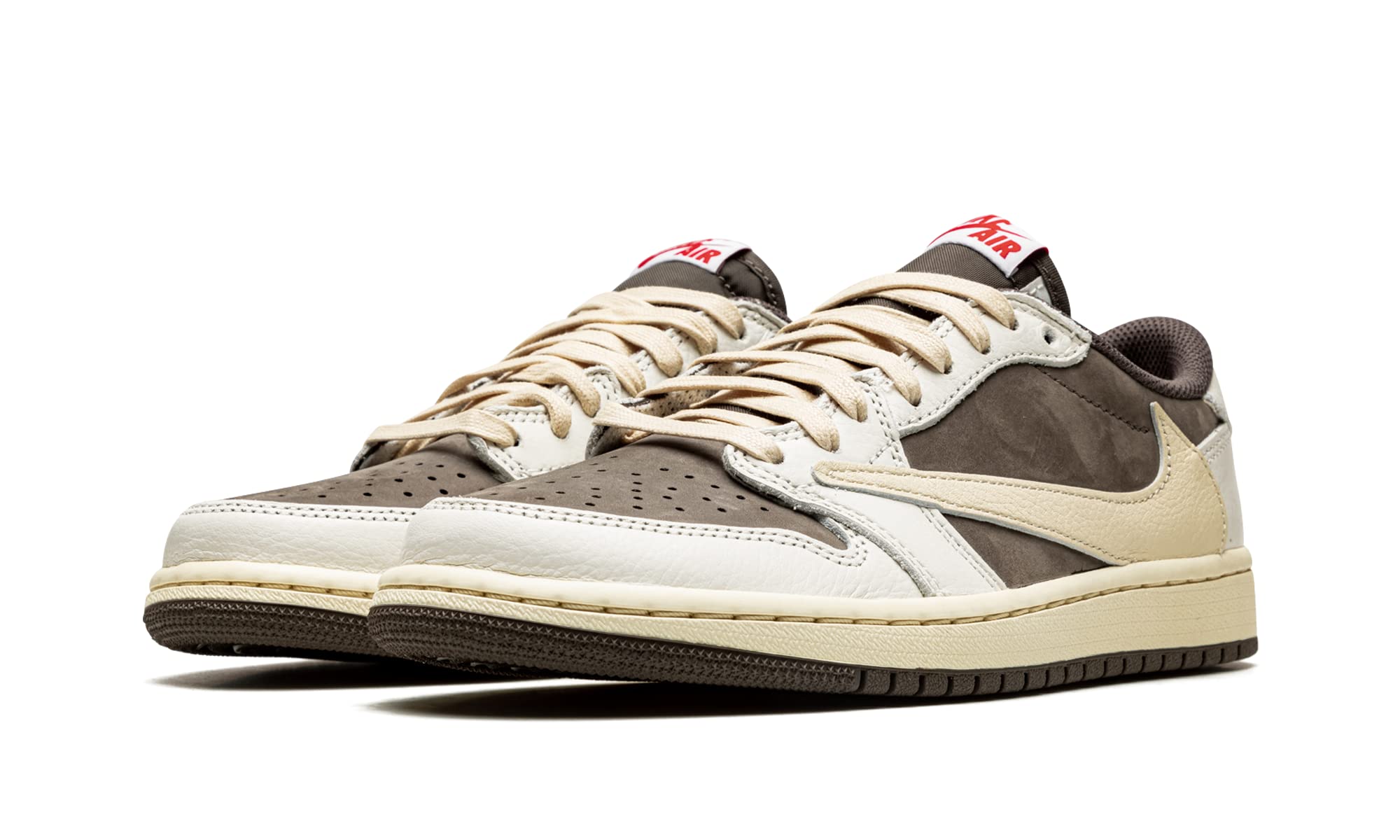 Jordan Mens Air Jordan 1 Low OG DM7866 162 Travis Scott - Reverse Mocha - Size 6.5