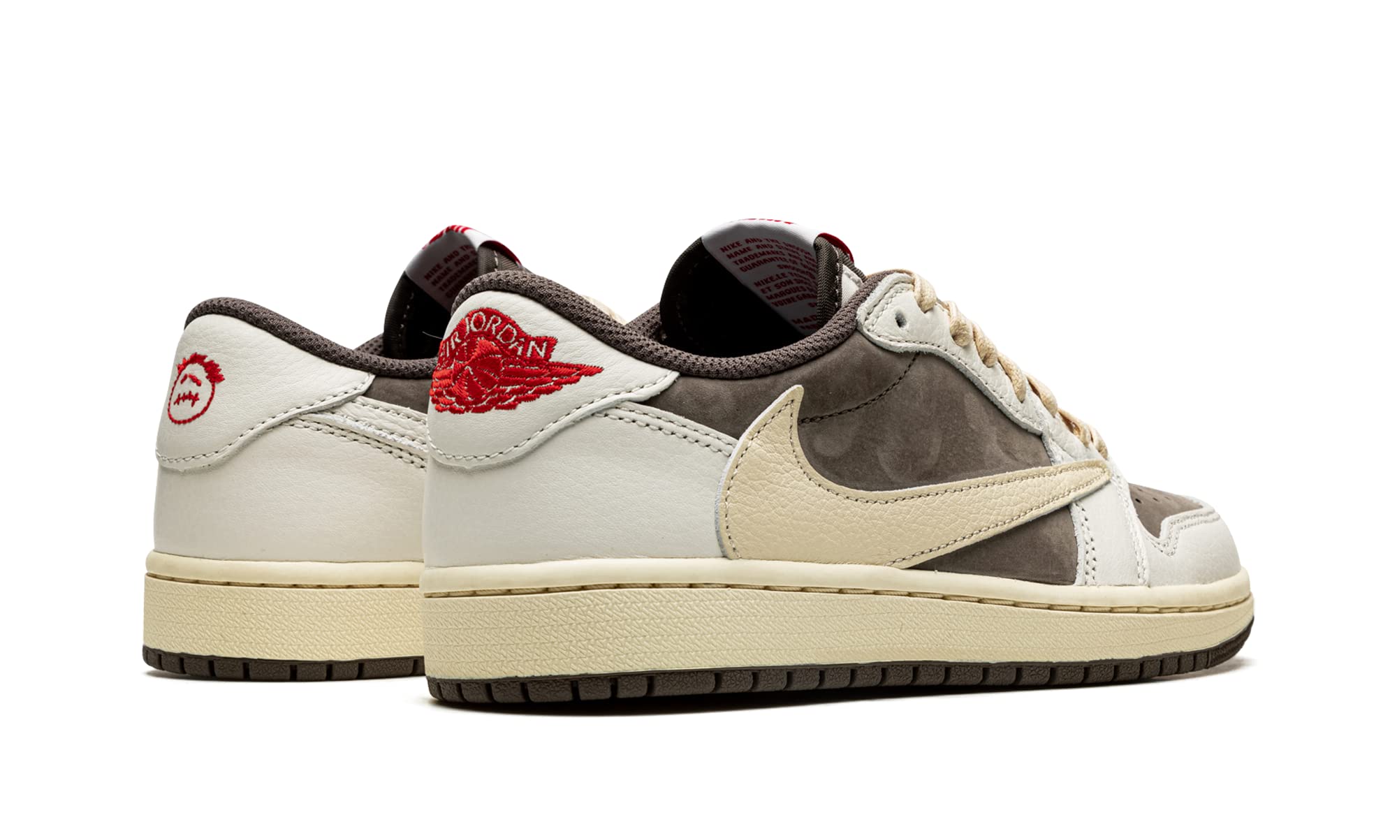 Jordan Mens Air Jordan 1 Low OG DM7866 162 Travis Scott - Reverse Mocha - Size 6.5