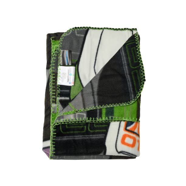 Buzz Lightyear Blanket| Buzz Lightyear Fleece Throw Bundle with Toy Story Stickers and More for Kids Toddlers Children (Buzz Toy Story Blanket) 45โ x 60โ