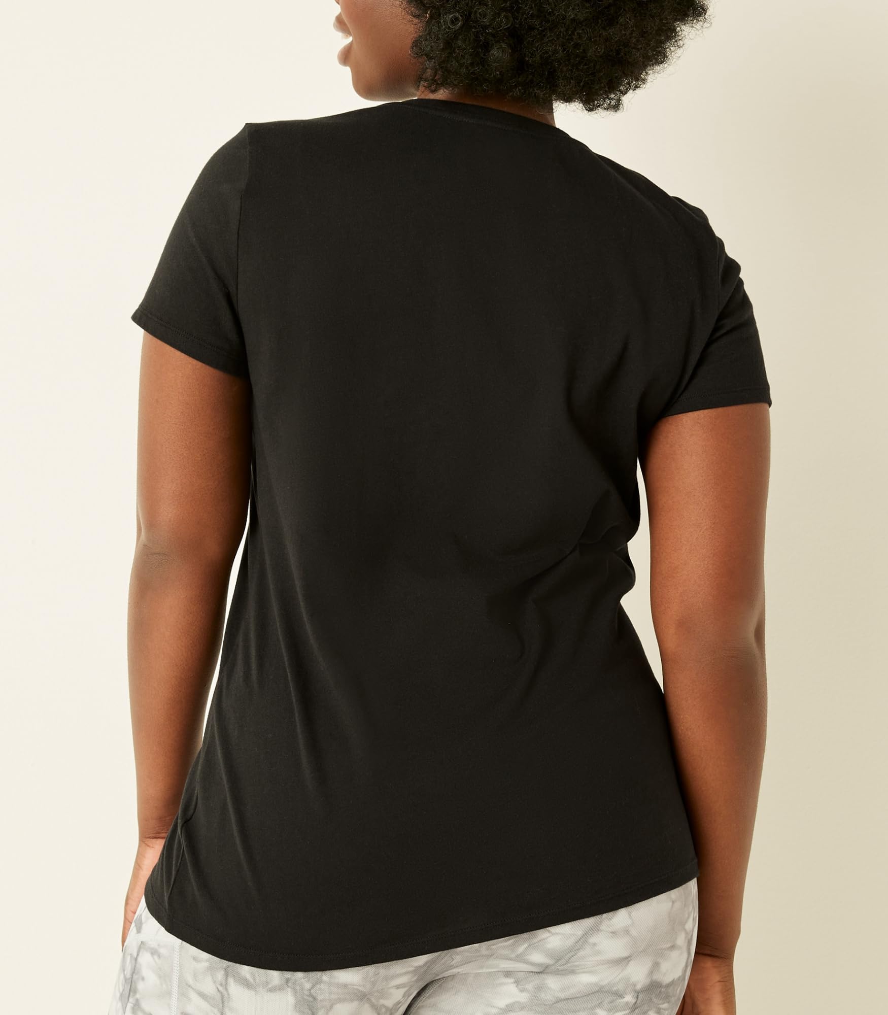 Victoria's Secret Women's Short Sleeve T-Shirt, Women T Shirt, Logo Black, XL