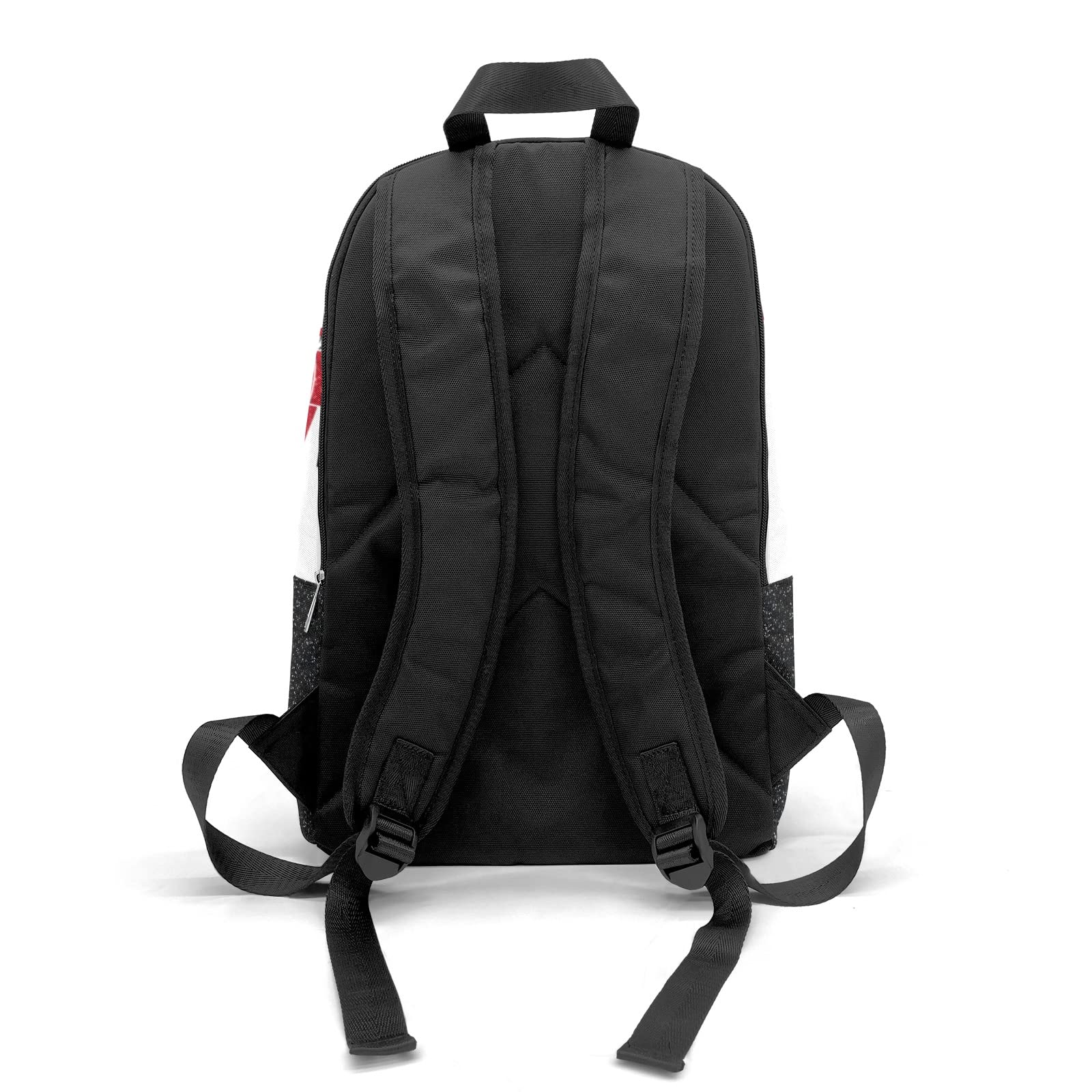 Yeshop Black Glitter Personalized Backpack for Teen Boys Girls,Custom Travel Backpack Bookbag Casual Bag Name Gift 11.8"(L) x 5.51"(W) x 17.72"(H)
