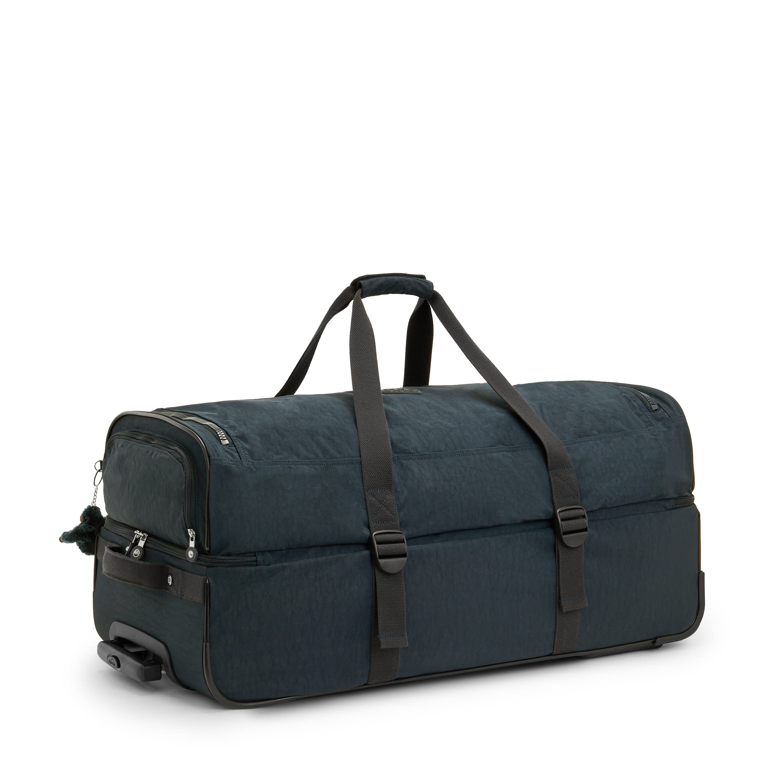 Kipling Women's Teagan L Wheeled Duffle Bag, Multifunctional, Roomy Interior, Nylon Travel Suitcase