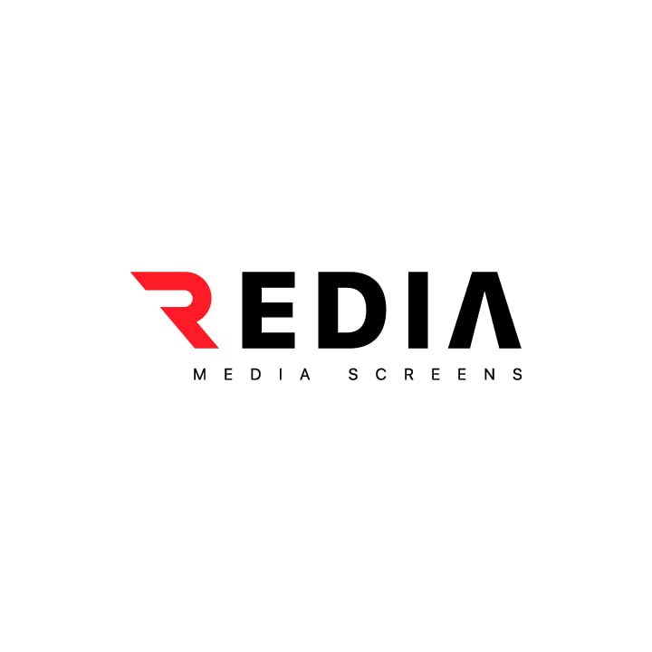 Redia 14 Feet Inflatable Outdoor and Indoor Theater Projector Screen with Built-in Blower - Includes Tie-Downs and Storage Bag - Supports Front and Rear Projection