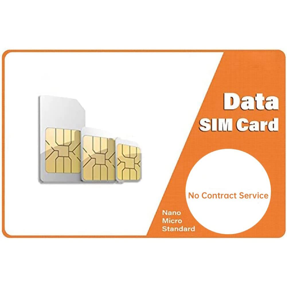 Prepaid SIM Card | Brunei 10 Days,3G+ Unlimited Low Speed,Date Card Data SIM Card for GPS Devices, Security and Hunting Trail Game Cameras Travel (for Data Use Only)