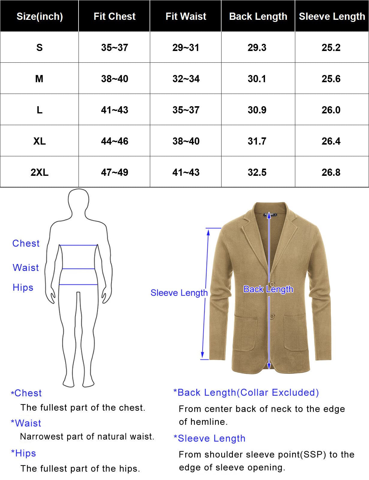 Men Cardigan Sweaters Jacket Stylish Regular Fit Notch Lapel Knit Blazer Sport Coat Business Work Blazer Camel XL