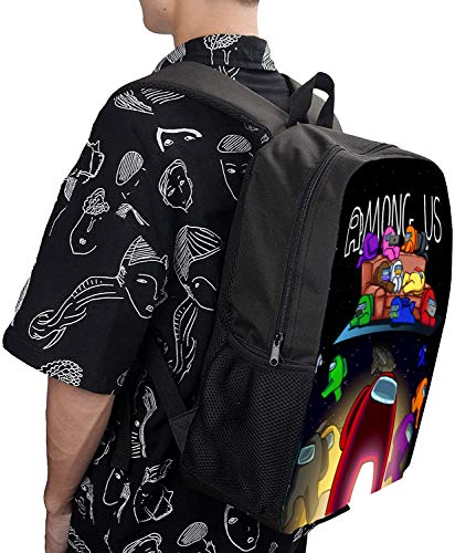 HIONRE Backpack Cartoon Pattern Bookbag For Men Women, High Capacity Light Resistant Durable Backpacks, Suitable For Travel and Outdoor Sports Leisure Backpack 16inches