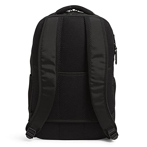 Vera Bradley womens Recycled Lighten Up Reactive Grand Backpack Bookbag, Black, One Size US