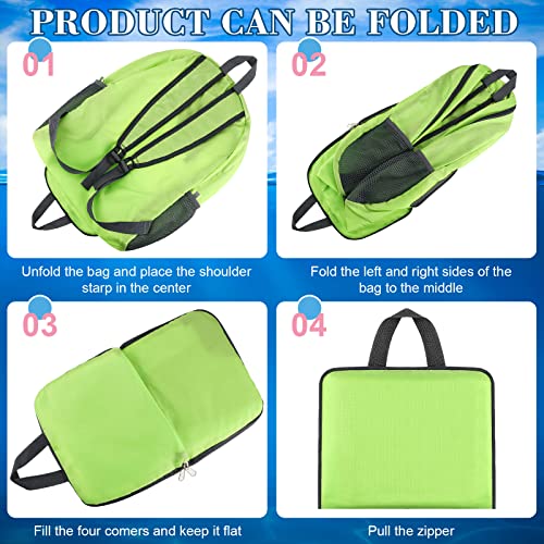 24 Pieces Backpack 17 Inch Backpacks 5 Assorted Colors Foldable Lightweight Bookbags Student Outdoor Travel School Book Bag with Storage Bag