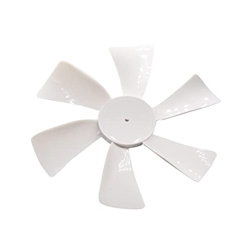 JMELEHW 6 inch RV Vent Fan Blade with 12V D-Shaft Vent Motor, RV Exhaust Fan Compatible with Heng's, Elixir, Ventline, Jensen RV