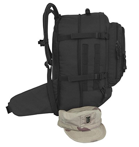 Mercury Tactical Gear Code Alpha 3 Day Stretch Tactical Backpack, Basic, Black, One Size