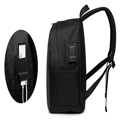 Girls und Panzer 17 Inch Laptop Backpack Unisex Travel Backpack with USB Charging Port Bookbag Daypack