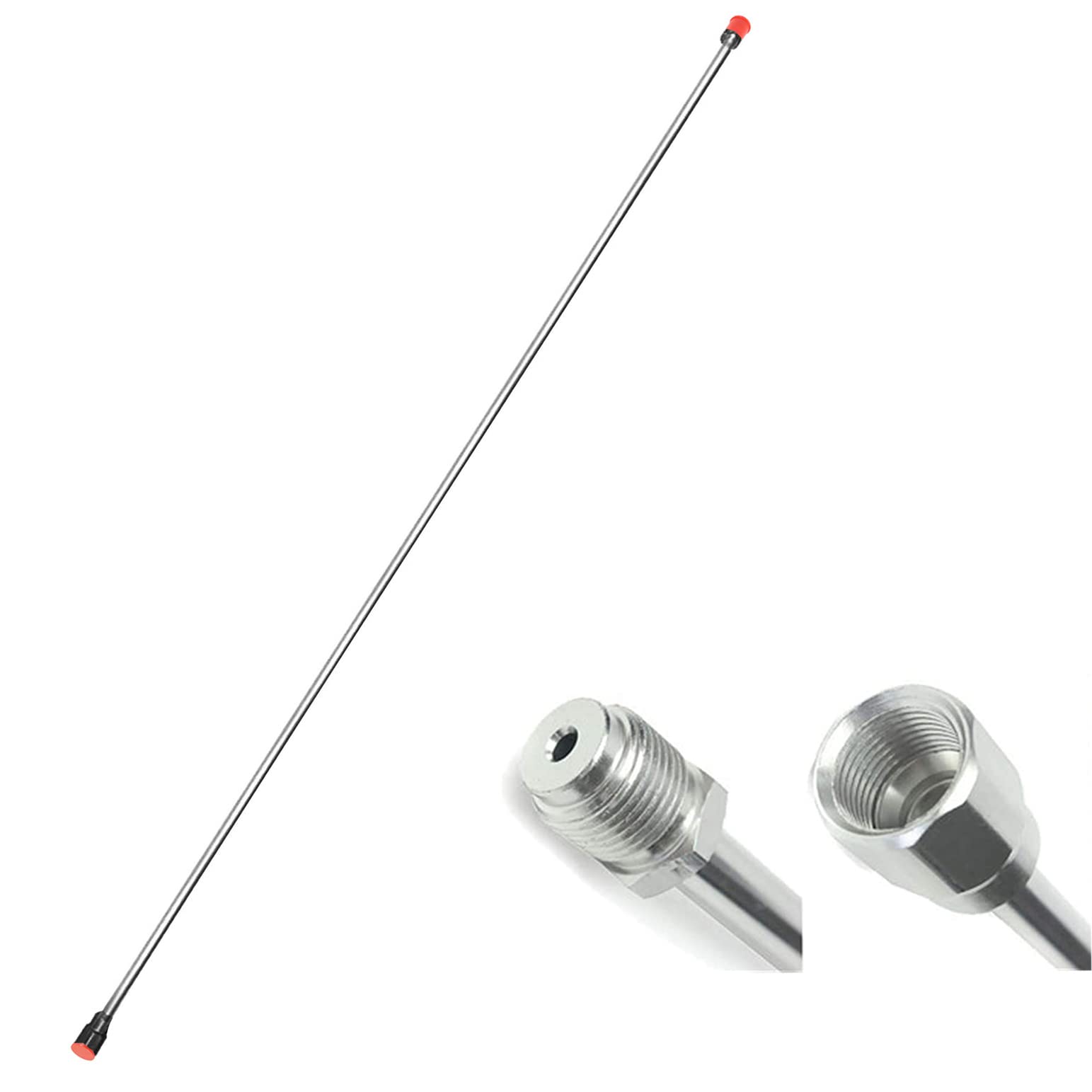 mitoharet 59 Inch(150cm) Airless Paint Sprayer Spray Gun Tip Extension Pole Rod