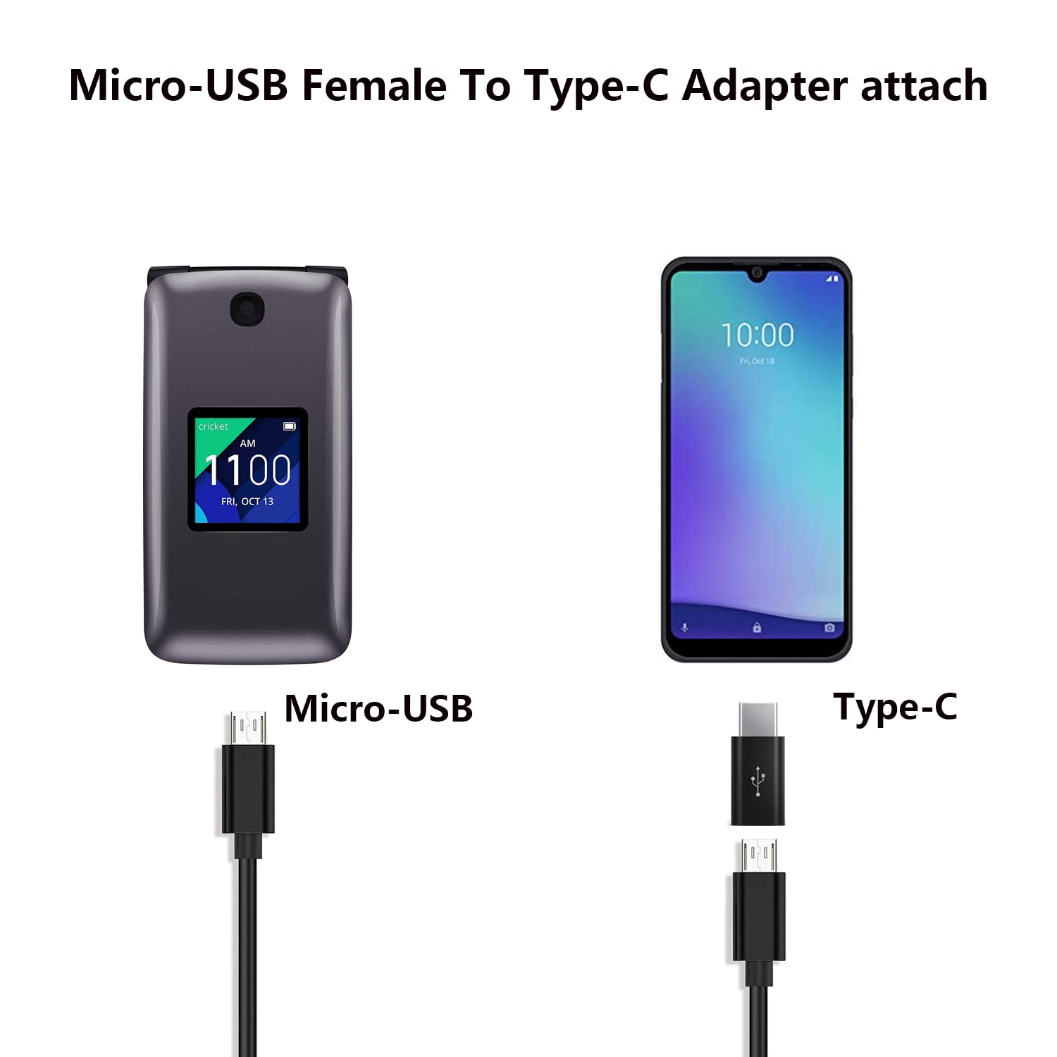 KQWOMA Replacement PS4/5 Controller Charger and Data Transfer Cord，Micro Charging Cable Compatible with Playstation 4/5, PS4 Slim/Pro, Xbox One S/X Controller and etc (3.3FT)
