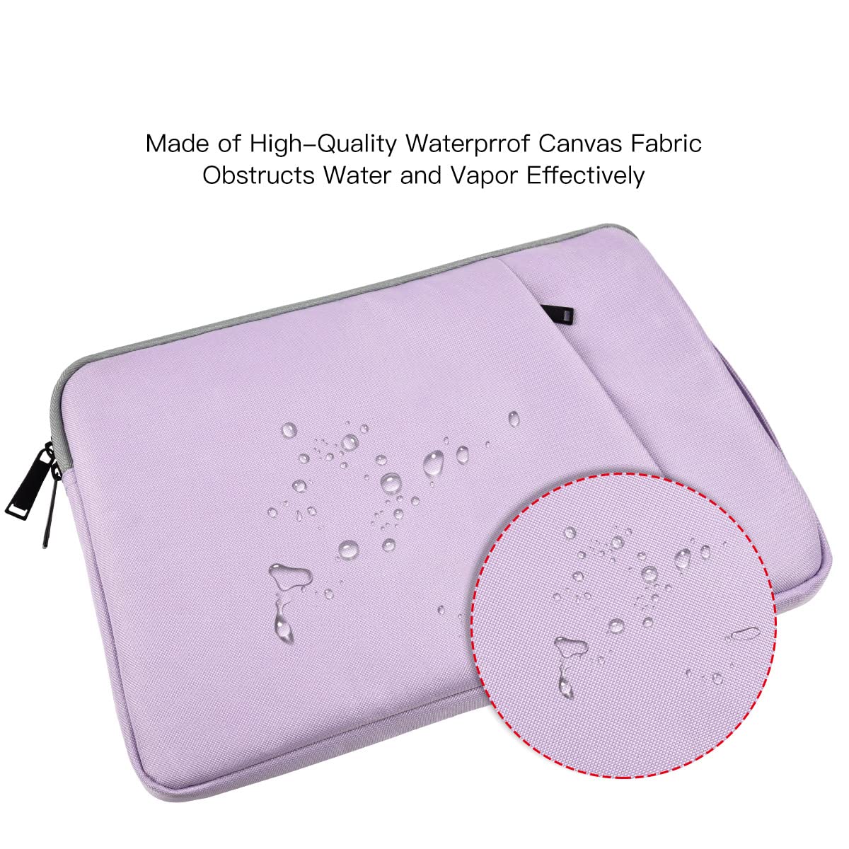 Laptop Sleeve 14 Inch Laptop Case Computer Bag for 15 inch New MacBook Air M4 A3241 M3 A3114 M2 A2941 2025-2023, Purple