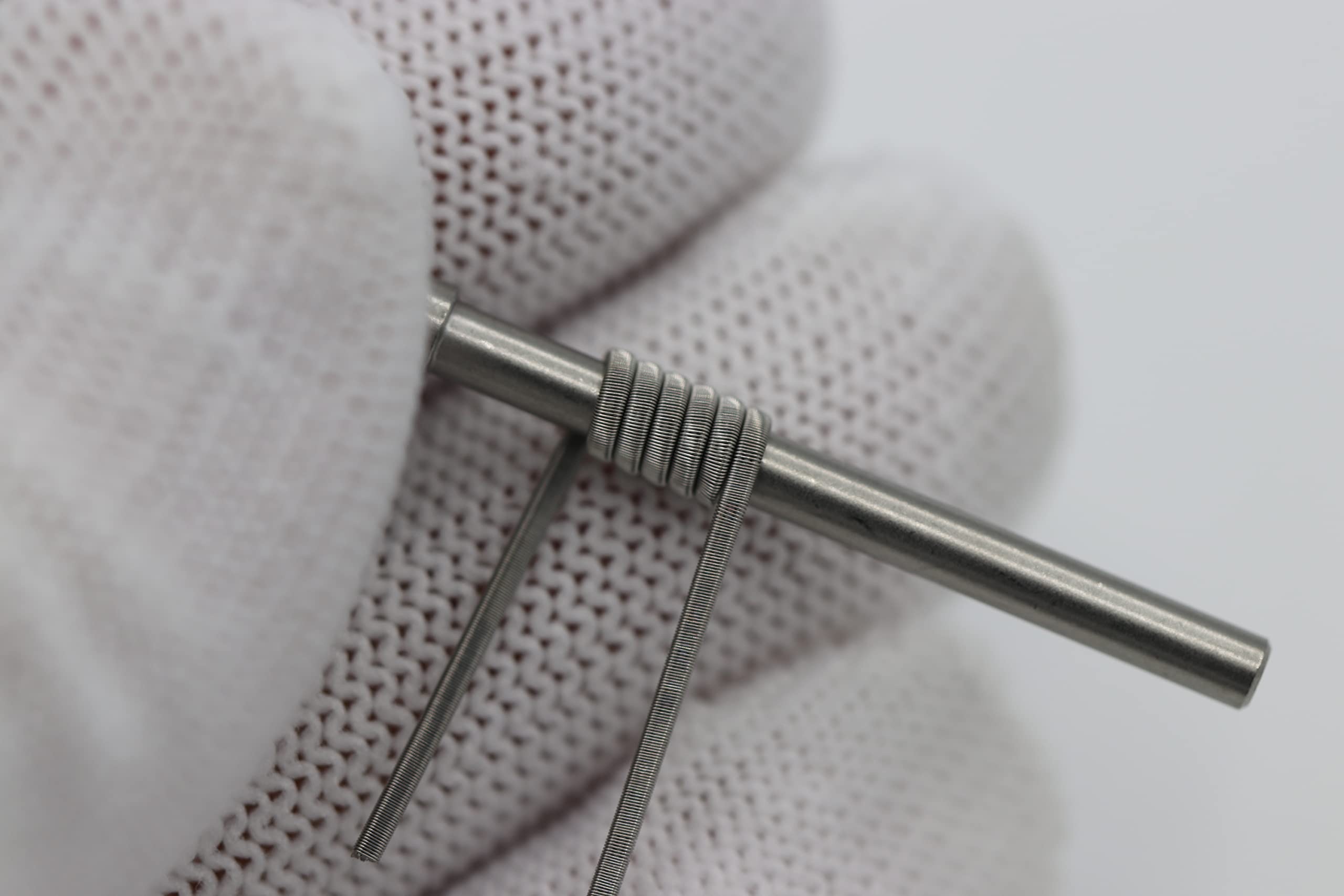 NNK Fused Clapton Coil Heating Resistance Wire Coil Nichrome Mixed Ni90+Ni80 0.26Ω Inner Diameter 3.0mm 100pcs/box