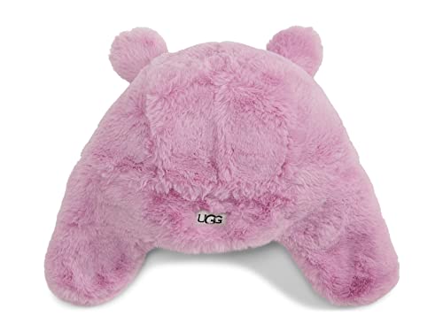 UGG Girl's Faux Fur Trapper with Ears (Toddler/Little Kids) Rose Quartz 2-4 Years