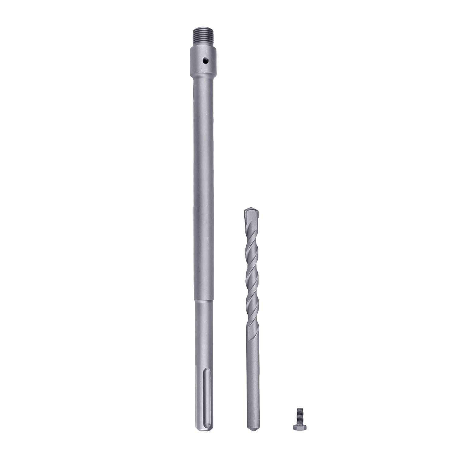 400mm / 15-3/4 inch SDS Max Connecting Rod with a Pilot Drill Bit for Concrete Cement Hole Saw (Rod: 400mm SDS Max)