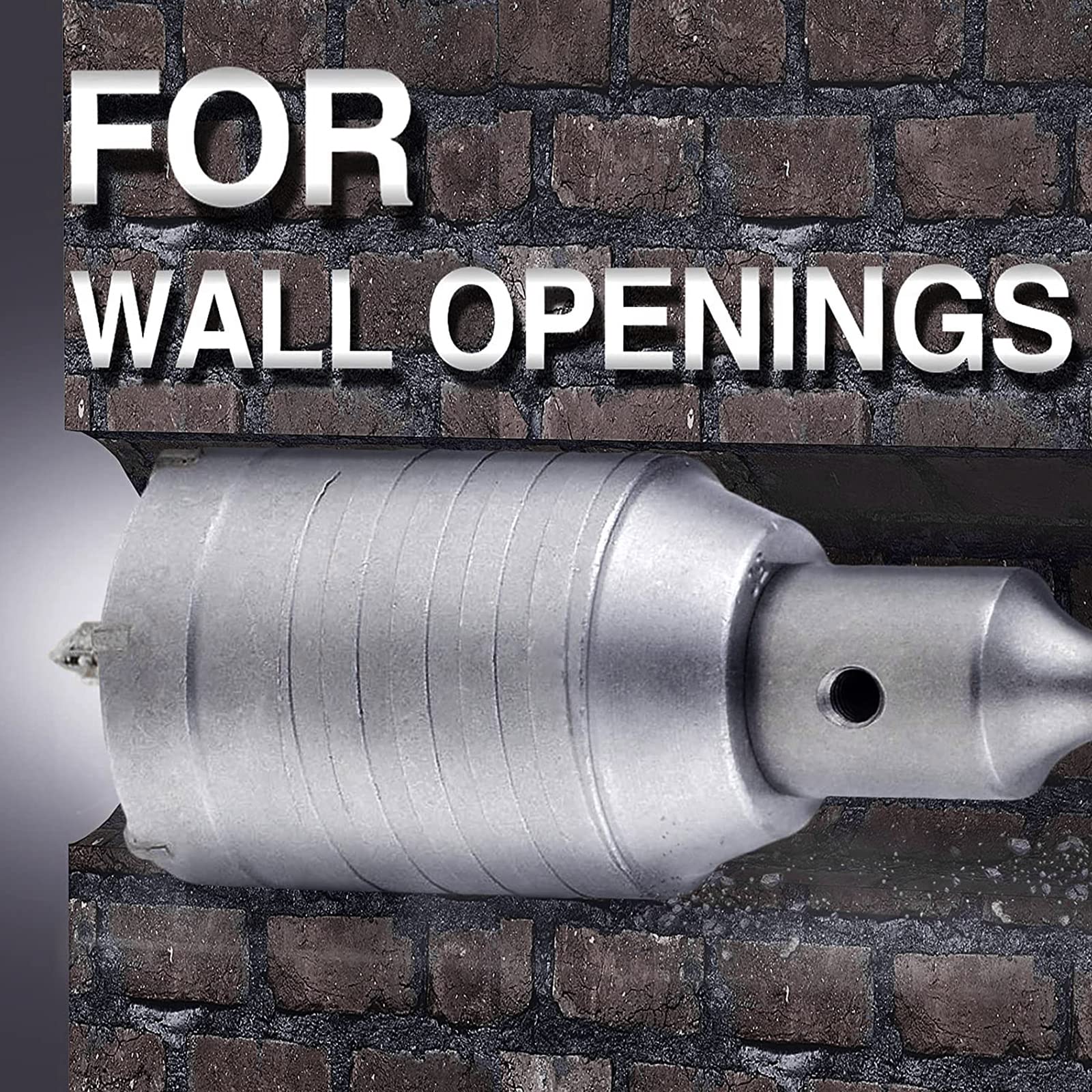 400mm / 15-3/4 inch SDS Max Connecting Rod with a Pilot Drill Bit for Concrete Cement Hole Saw (Rod: 400mm SDS Max)