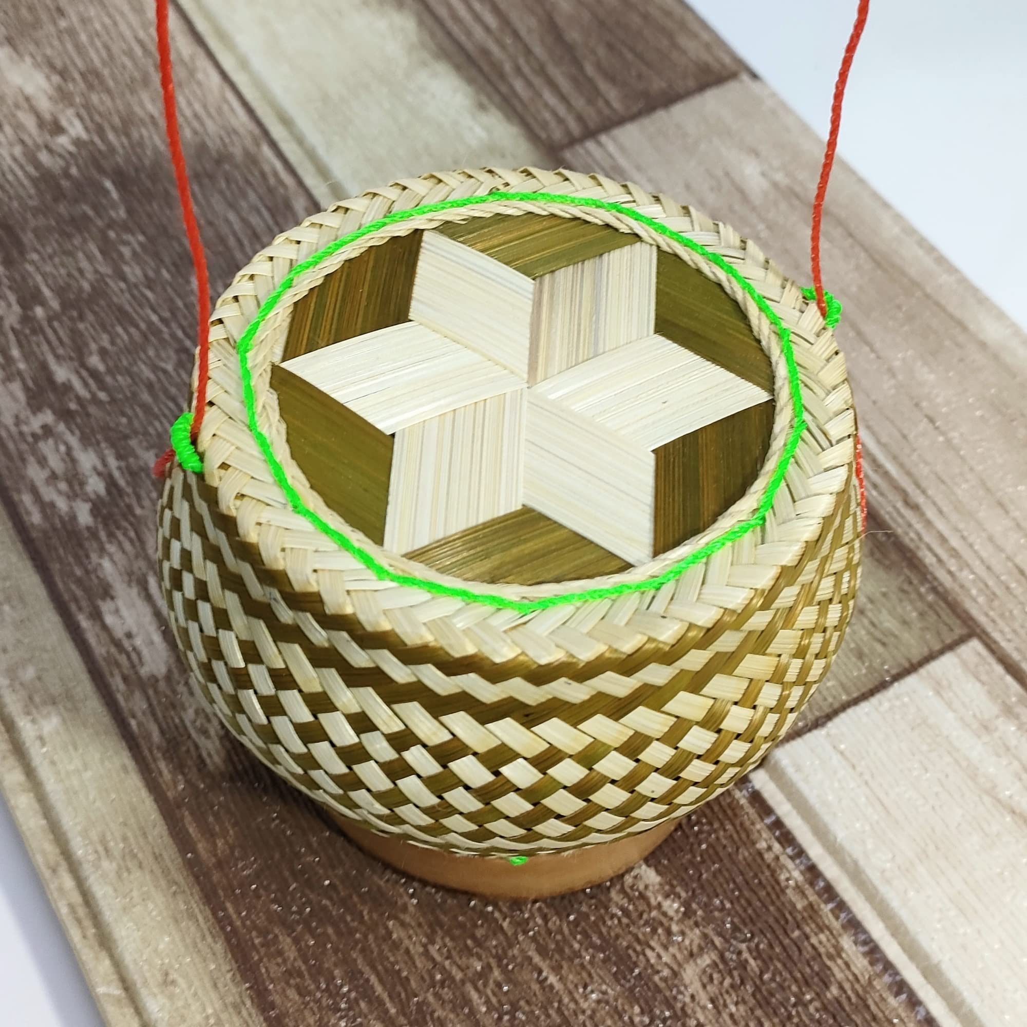 Heavens Tvcz Sticky Rice Basket Serving Thai Laos Small Handmade Bamboo to Keep Sticky Rice Warm for Restaurant