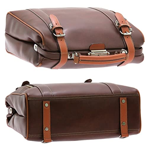 Kiwada Patrick Vertical Dulles Backpack, Business Bag, With Folding Bag, Men's, Red Brown