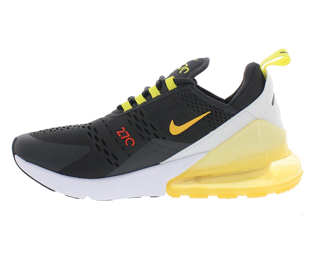 Nike Men's Air Max 270 Running Shoes, Anthracite/Yellow Strike/Summit White/Pollen, 9