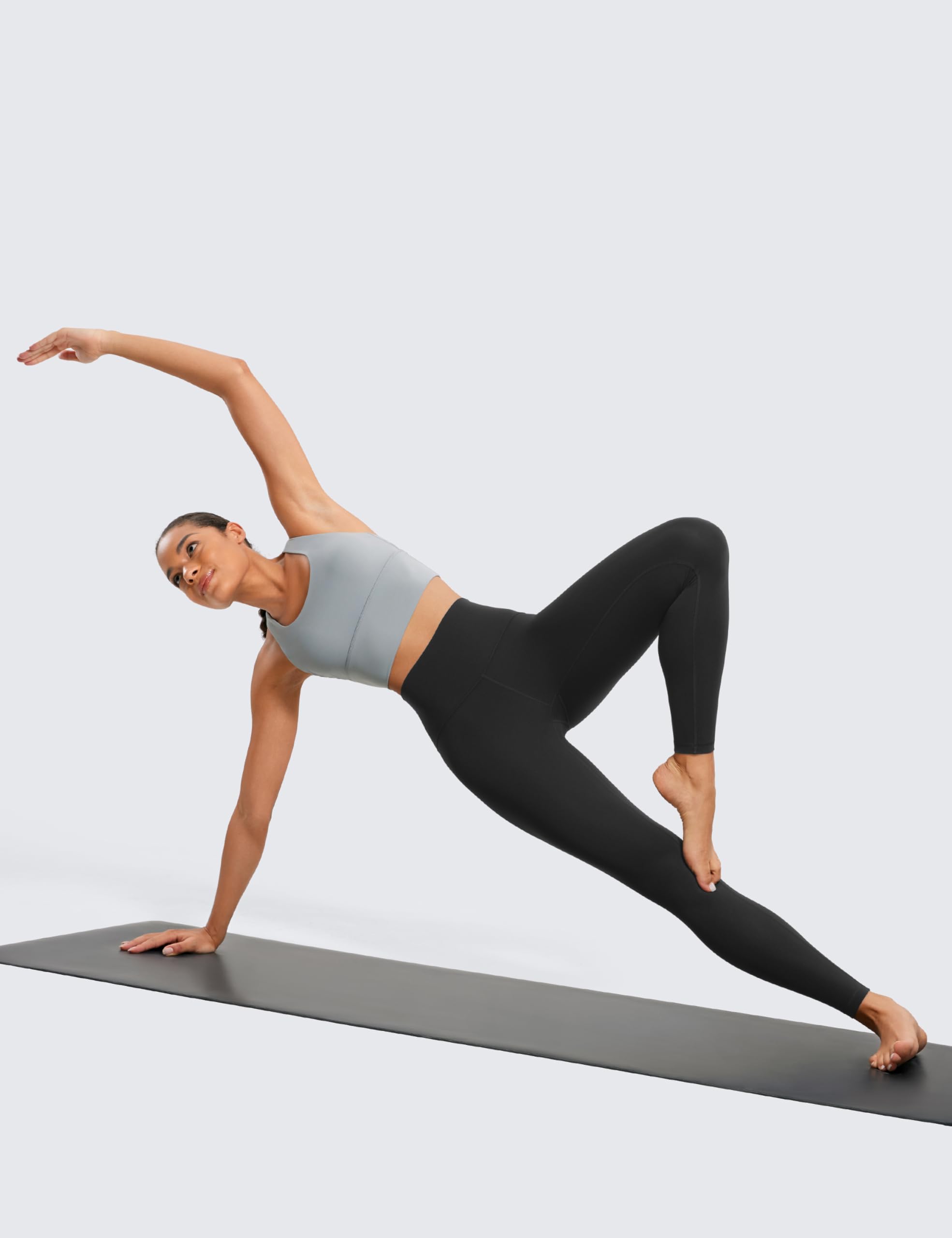 CRZ YOGA Butterluxe High Waisted Lounge Leggings 28'' - Workout Yoga Pants for Women Buttery Soft Black Small