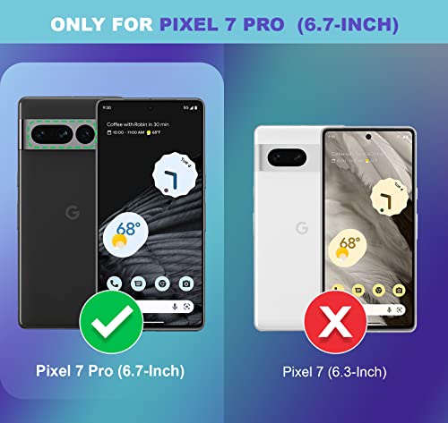 Silverback for Pixel 7 Pro Case, Moving Liquid Holographic Sparkle Glitter Case with Kickstand, Girls Women Bling Diamond Ring Slim Protective Case for Google Pixel 7 Pro, Purple