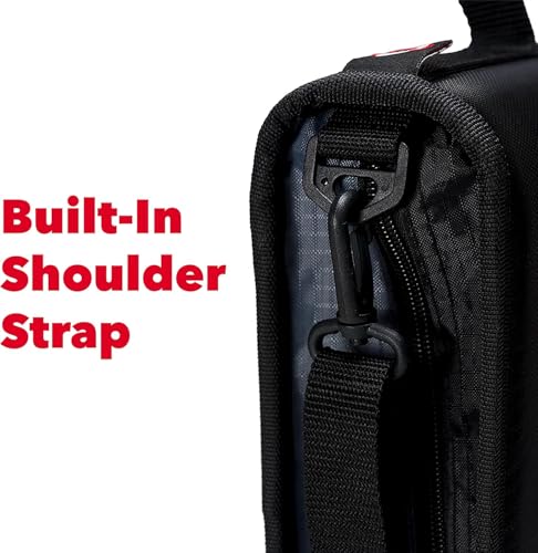 Case-It The Classic Zipper Binder - 2 Inch O-Rings - Multiple Pockets - 350 Sheet Capacity - Comes with Shoulder Strap - Midnight Blue D-251 (6 Pack)