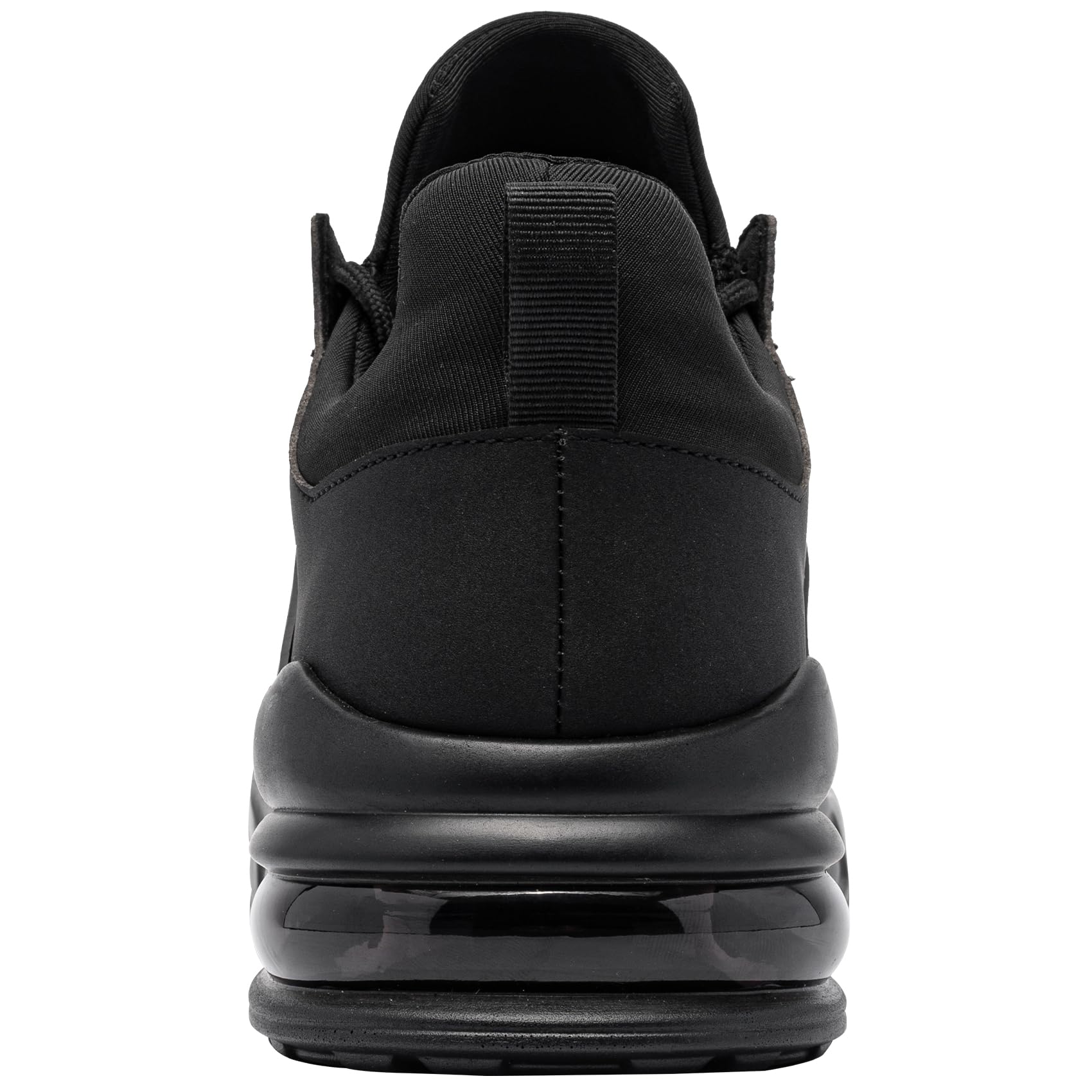 LARNMERN Steel Toe Shoes for Men Waterproof Slip Resistant Work Sneakers Athletic Durable Lightweight Comfortable Water Resistant Indestructible Construction Tennis Air Cushion(10 Men, Black)