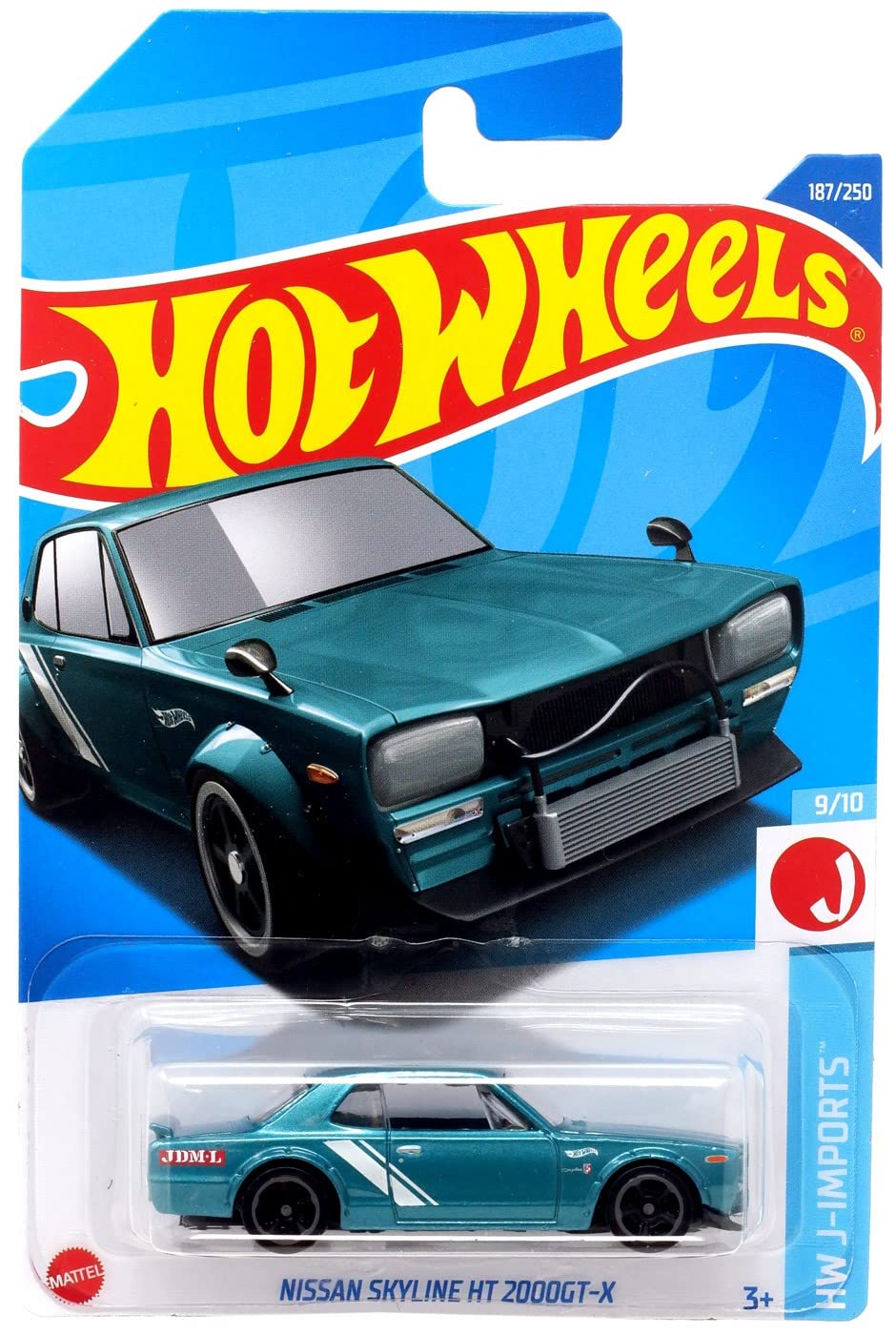 Hot Wheels Nissan Skyline 2000GT-R LBWK, J-Imports 8/10