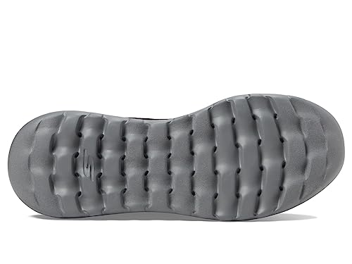 Skechers mens Go Walk Max - 54601 Sneaker, Black/Grey, 11 X-Wide US