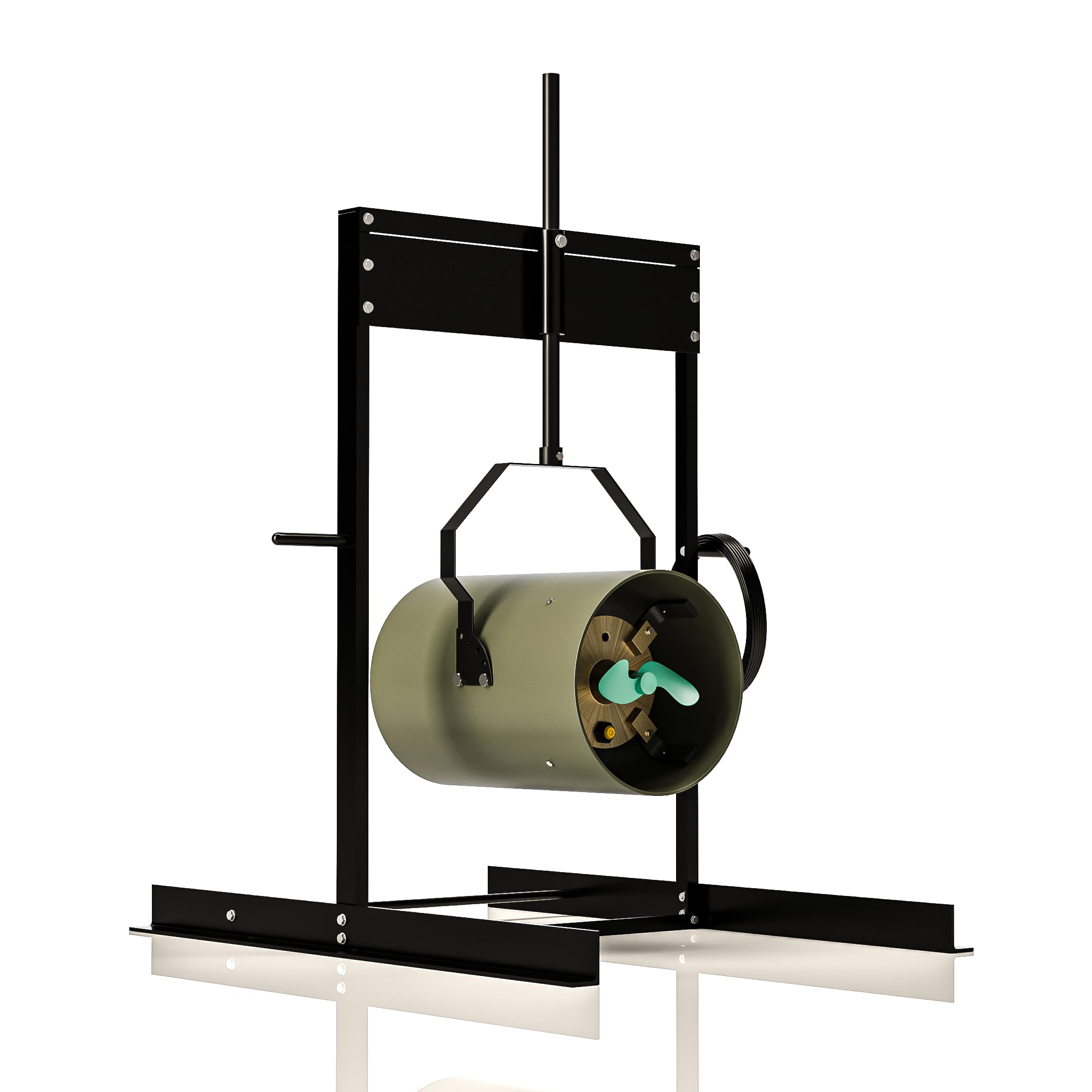 Weeds Away | 1 HP, 115V | with Shallow Water Stand | Protects Ponds & Lakes from Weeds | Hydrasearch | WS1000.100 (100 Feet Cord)