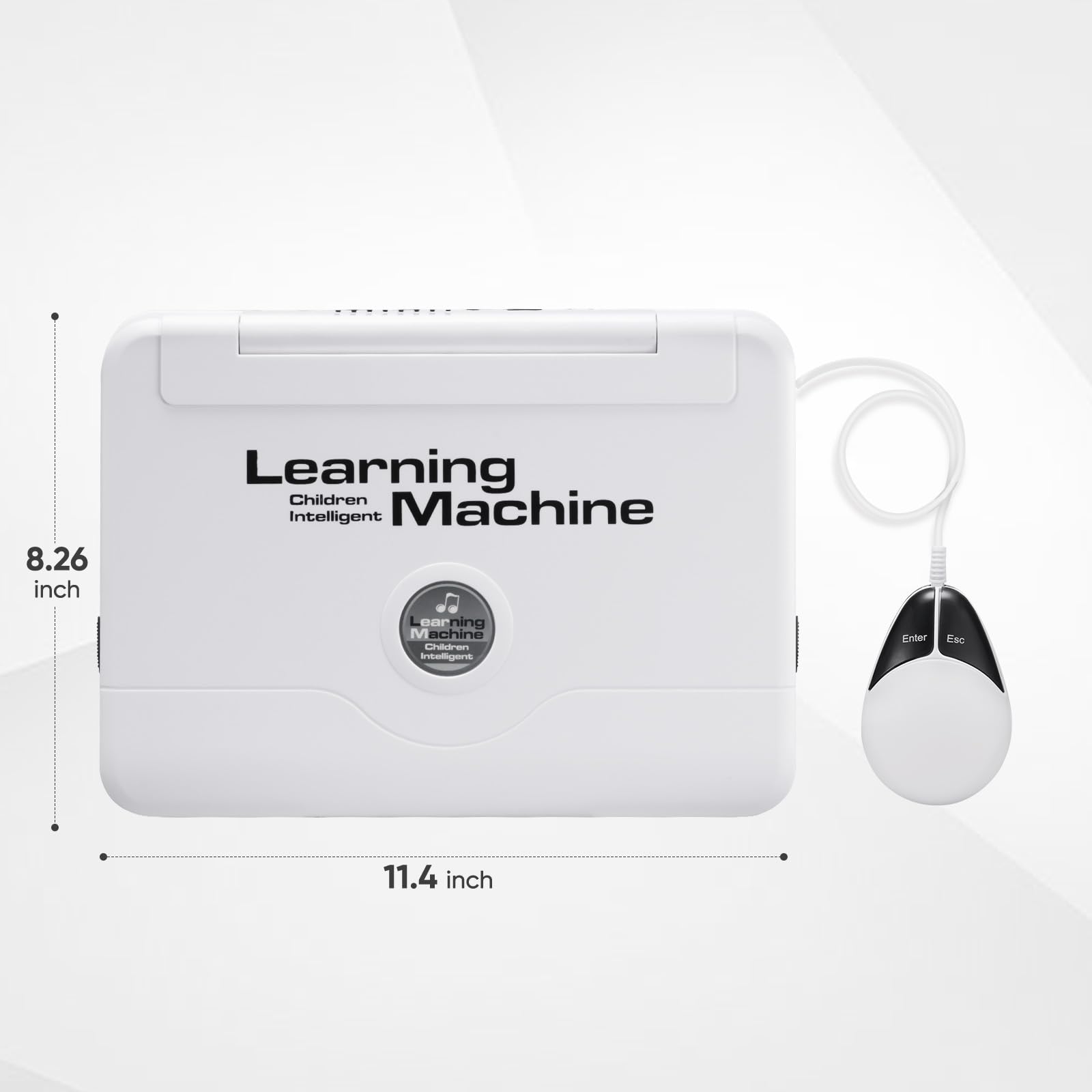 LESHITIAN Kids Laptop - 80 Learning Modes to Learn Alphabet, Words, Mathematics, Play Games and Music - Toy for Children Ages 5+