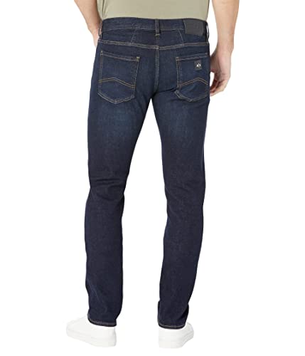 Armani Exchange Slim Fit Five-Pocket Jeans Indigo Denim 34 34