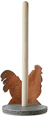 Koehler 12553 12 Inch Country Rooster Paper Towel Holder