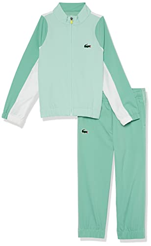 Boy's 2-Piece Taffeta Tracksuit with Full-Zip High-Collar Hoodie & Adjustable Waist Sweatpants, WJ6047-XIA-8YR