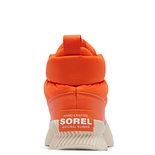Sorel Women's Out 'N About Puffy Zip Waterproof Boot - Heatwave, Fawn - Size 10