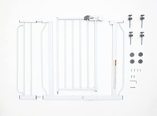Regalo Easy Step 38.5-Inch Wide Walk Thru Baby Gate, Includes 6-Inch Extension Kit, 4 Pack Pressure Mount Kit, 4 Pack Wall Cups and Mounting Kit