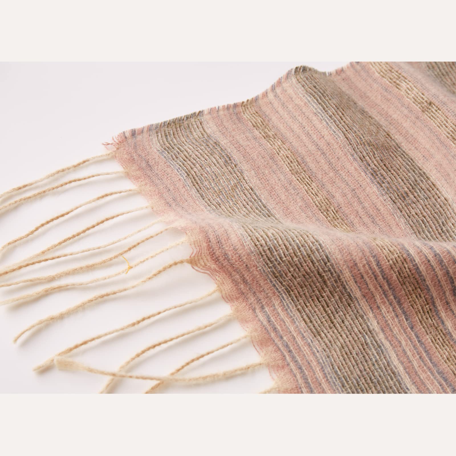 Rofilan Womens Cashmere Feel Scarf Winter Large Warm Scarves Wrap Shawl with Tassel