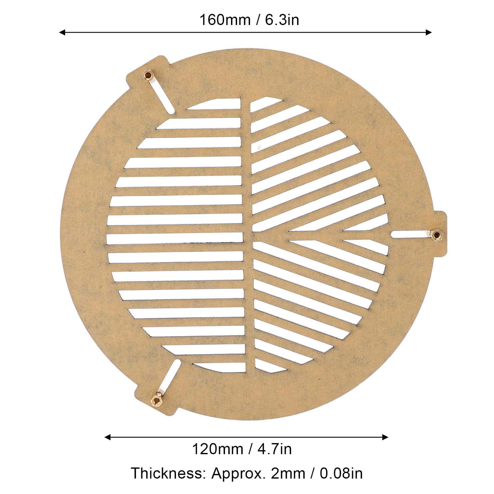 Bahtinov Mask Focusing Mask for Telescopes,Acrylic Focus Mask for a Tube Outer Diameter (OD) from 120mm-160mm,Telescope Accessories