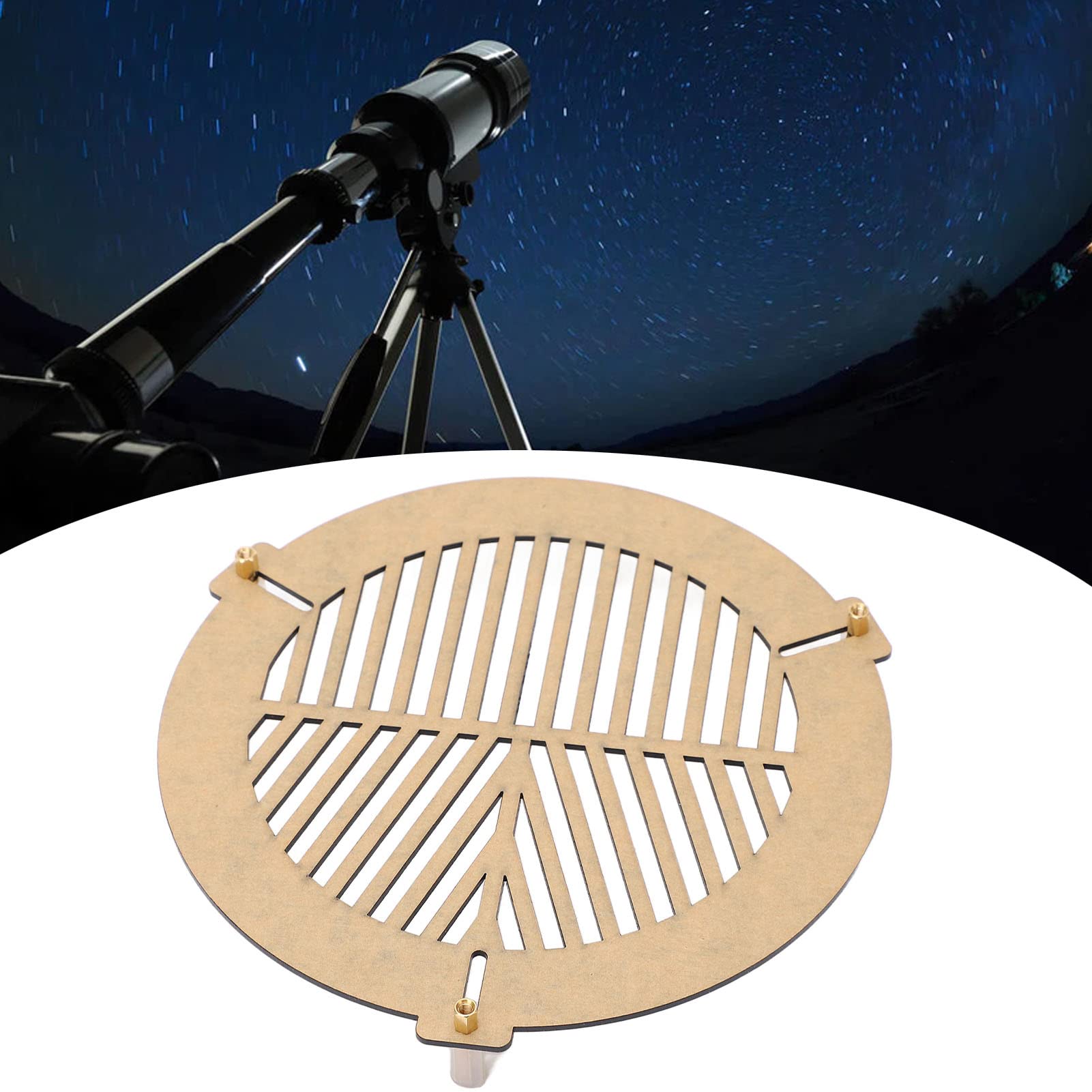 Bahtinov Mask Focusing Mask for Telescopes,Acrylic Focus Mask for a Tube Outer Diameter (OD) from 120mm-160mm,Telescope Accessories