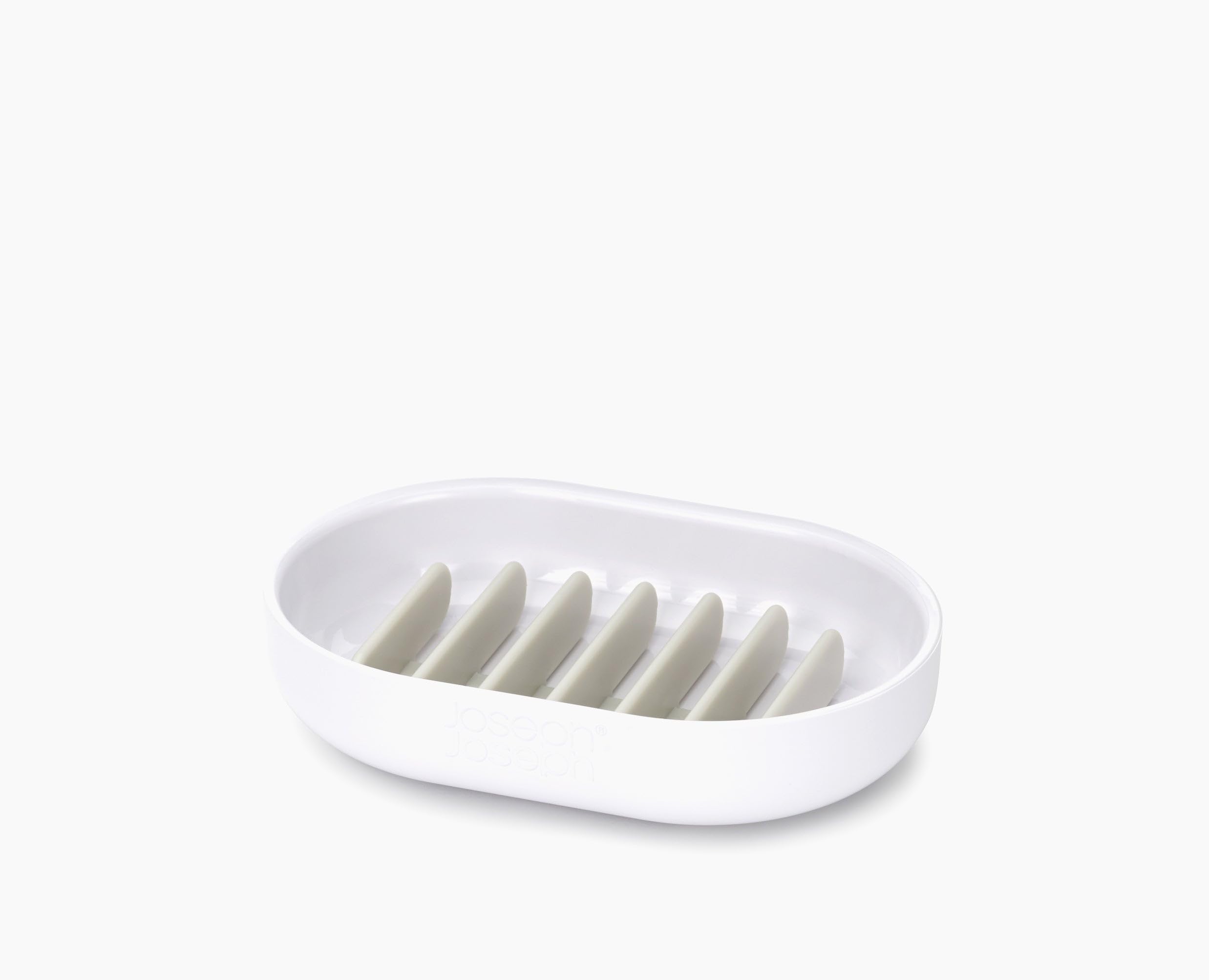 Joseph Joseph Duo Quick-Drain Soap Dish, White