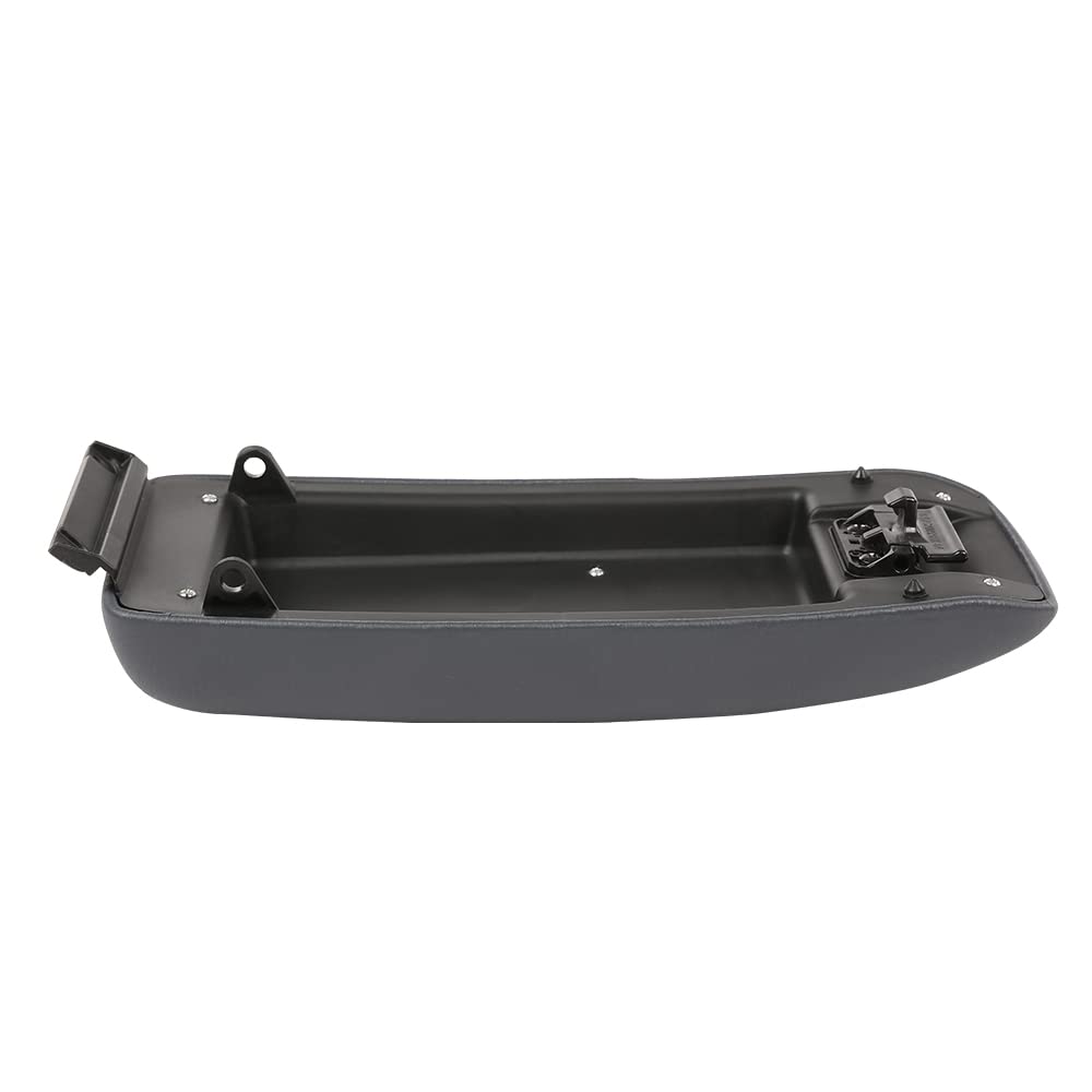 PIT66 Center Console Armrest Lid, Compatible with 1995-2000 Toyota Tacoma/1996-1998 Toyota 4Runner Gray