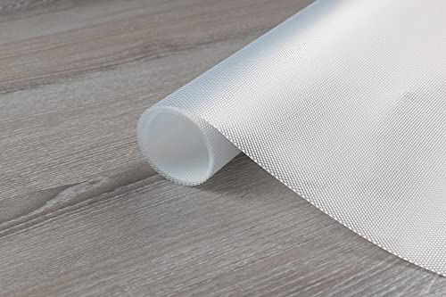 N/A HomePro Shelf Liner 17.5 Inch x 20 FT, EVA Waterproof Non-Slip Kitchen Liner, Cabinet Liner, Drawer Mat for Kitchen Cabinets, Storage, Shelves, Shoe Rack, Washable Refrigerator Mat