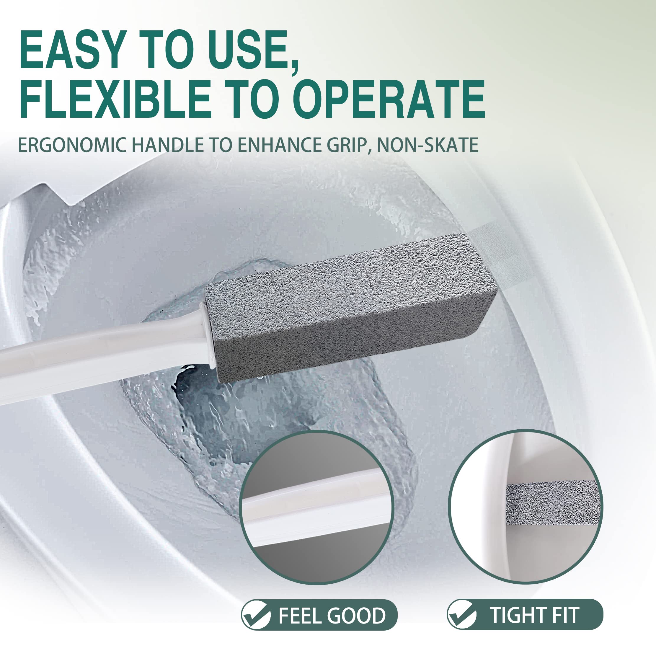 Melfluo Pumice stone for toilet cleaning