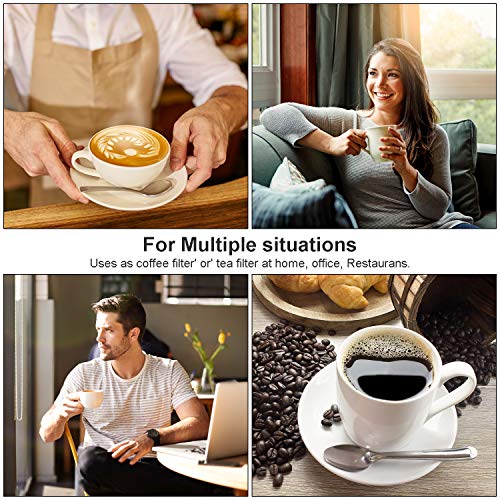 Reusable K Cups For Keurig, Reusable K CUP Coffee Filter Refillable Single K CUP for Keurig 2.0 1.0 BPA Free-6 Packs