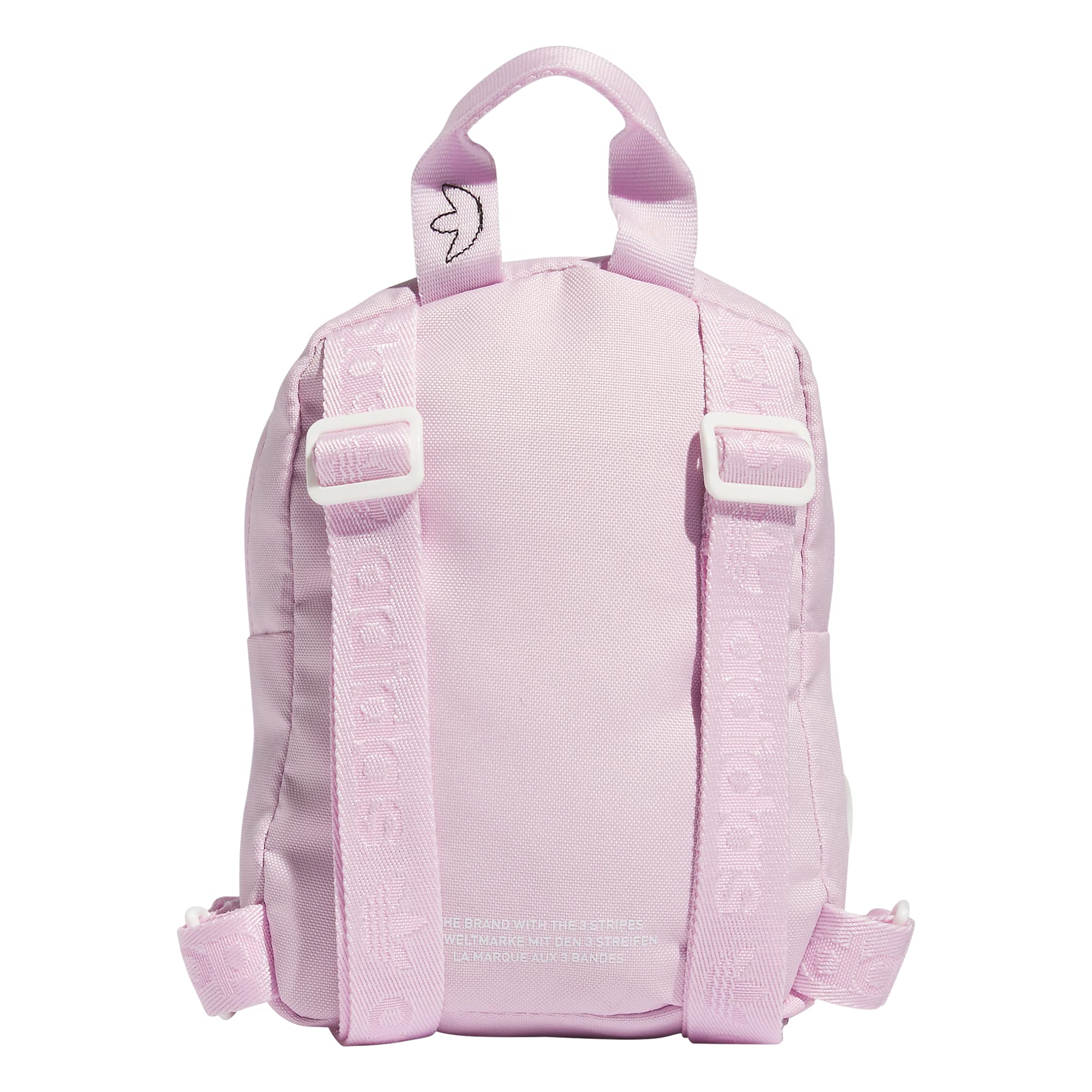 adidas Originals Trefoil 2.0 Mini Backpack Small Travel Bag, Orchid Fusion Purple, One Size