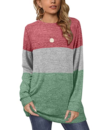 OFEEFAN Womens Fall Clothes Oversized Casual Tunic Tops To Wear with Leggings XXL