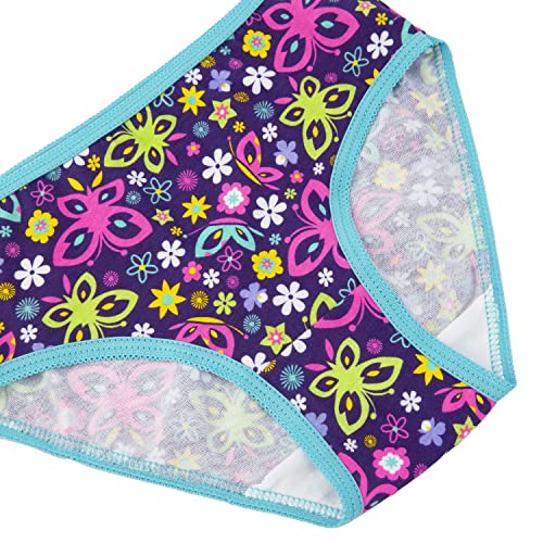 Disney Girls' Encanto 10-Pack 100% Combed Cotton Underwear, Mirabel, Isabela, Luisa and More, Sizes 2/3t, 4t, 4, 6, 8, 2T/3T